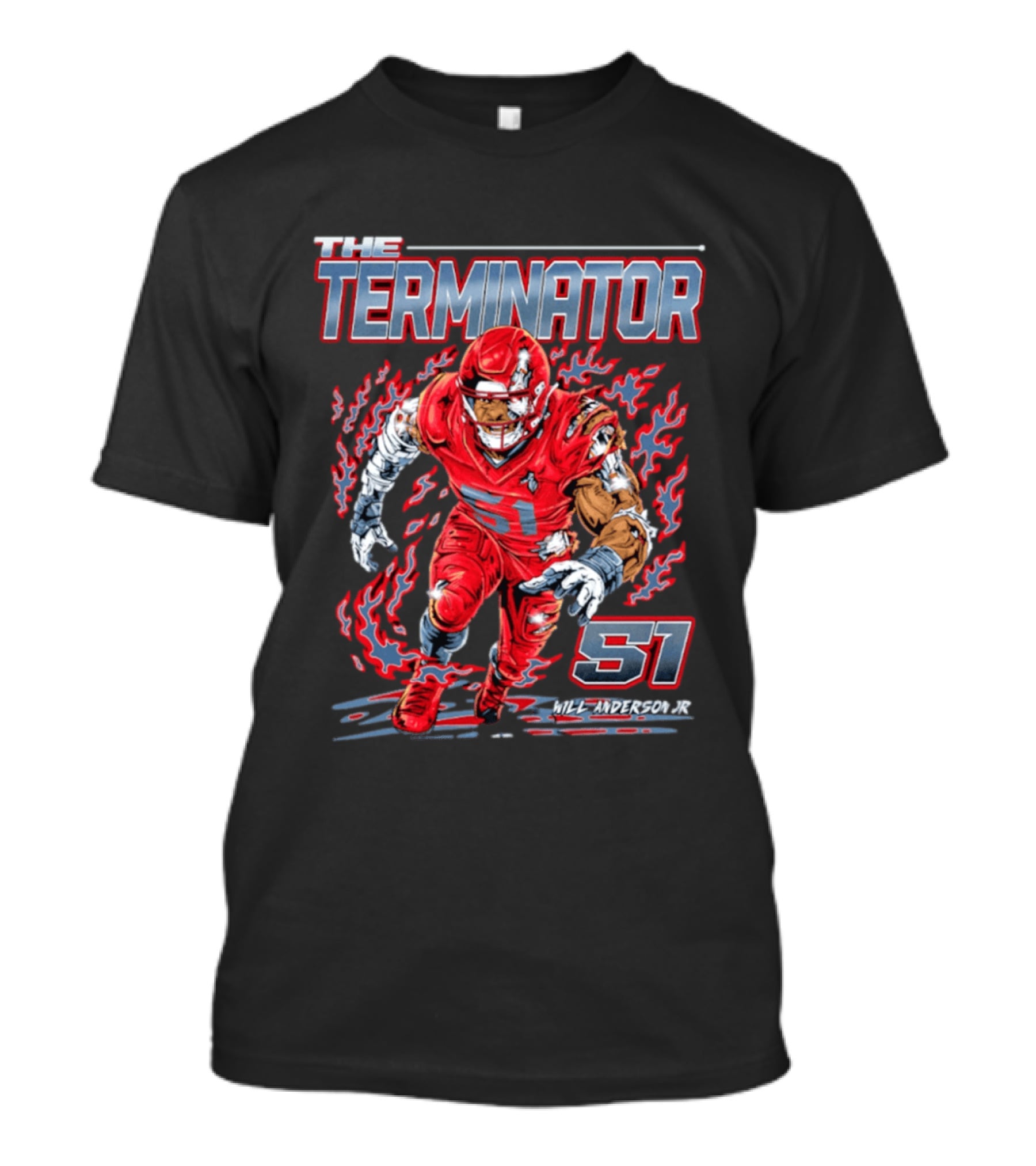 Will Anderson Jr The Terminator 51 Houston Texans T-Shirt