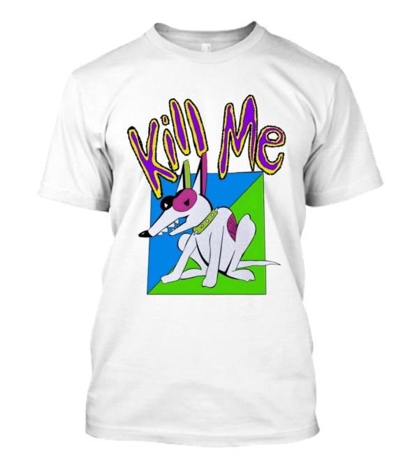 Kill Me Spuds MacKenzie Dog 1980s Pop Culture T-Shirt