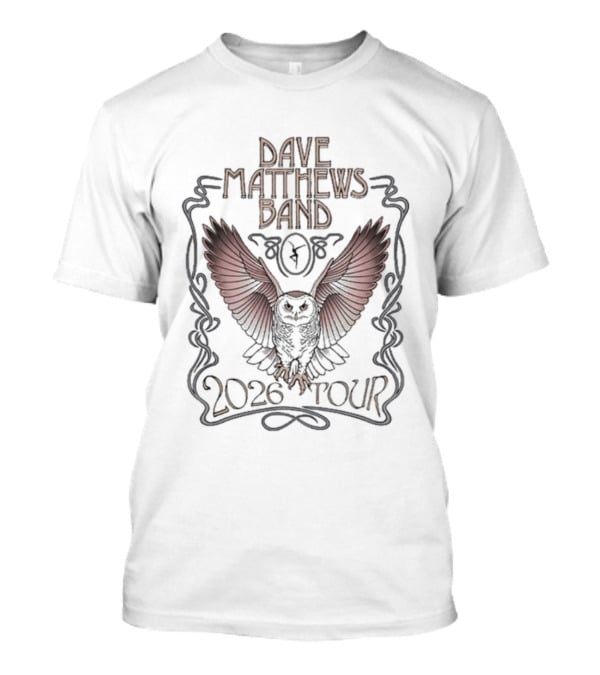 Dave Matthews Band 2026 Tour Owl T-Shirt