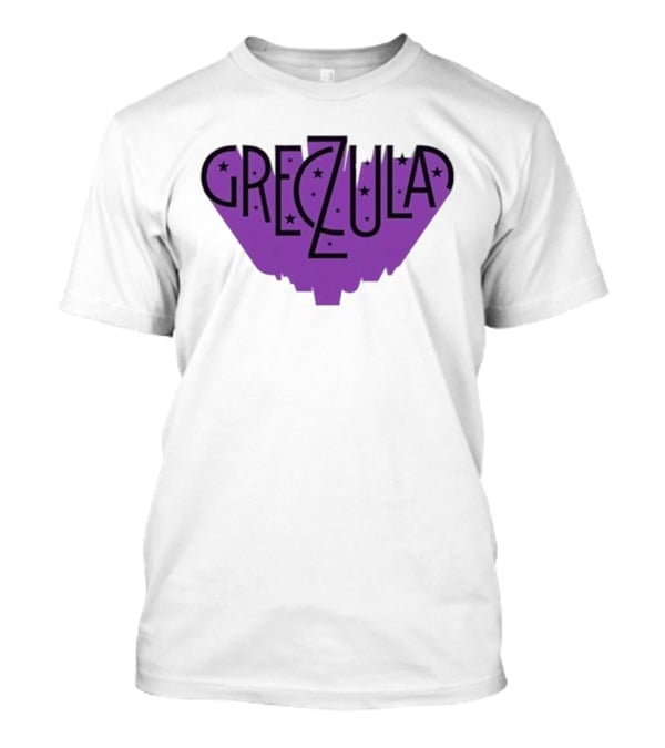Greczula Starry Purple Tour 2026 Font T-Shirt