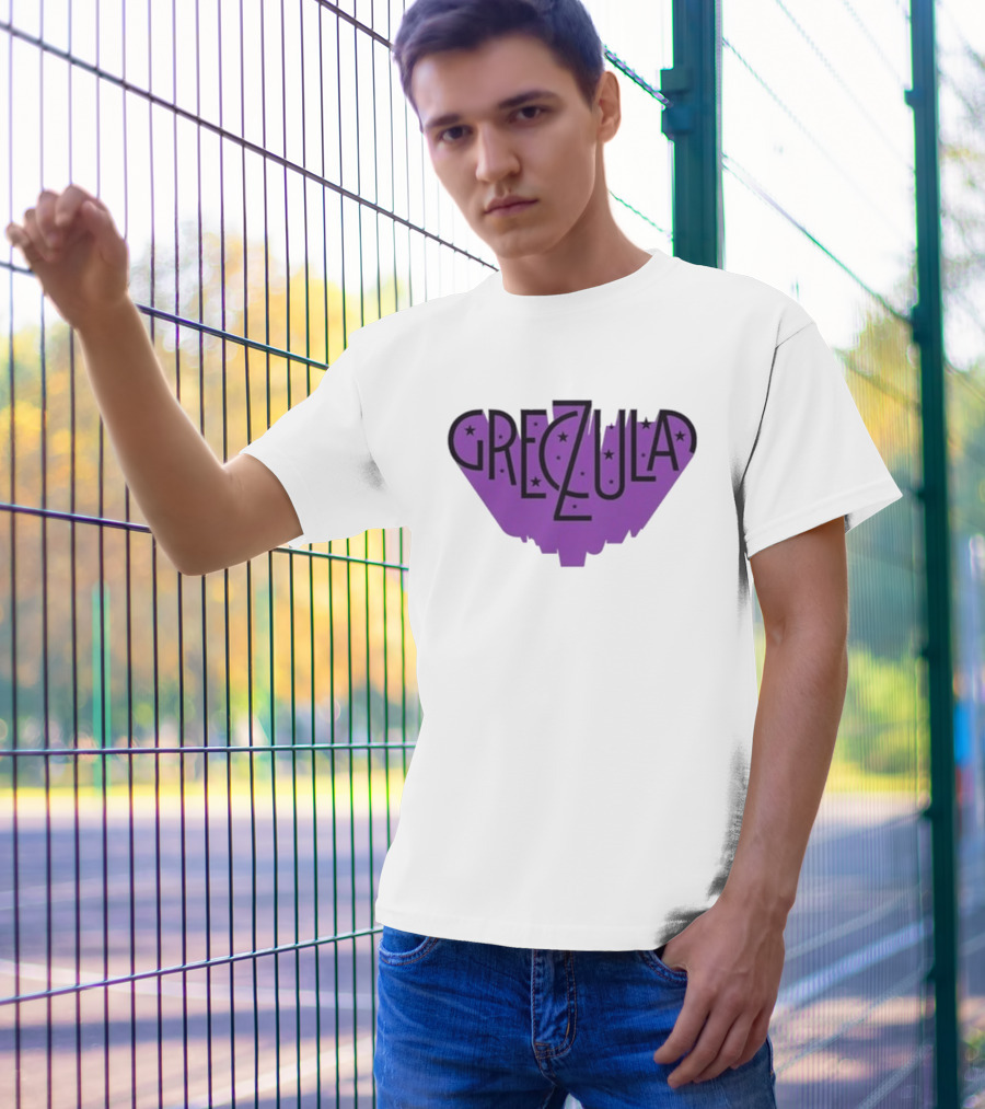 Greczula Starry Purple Tour 2026 Font T-Shirt