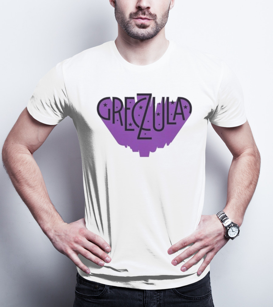 Greczula Starry Purple Tour 2026 Font T-Shirt