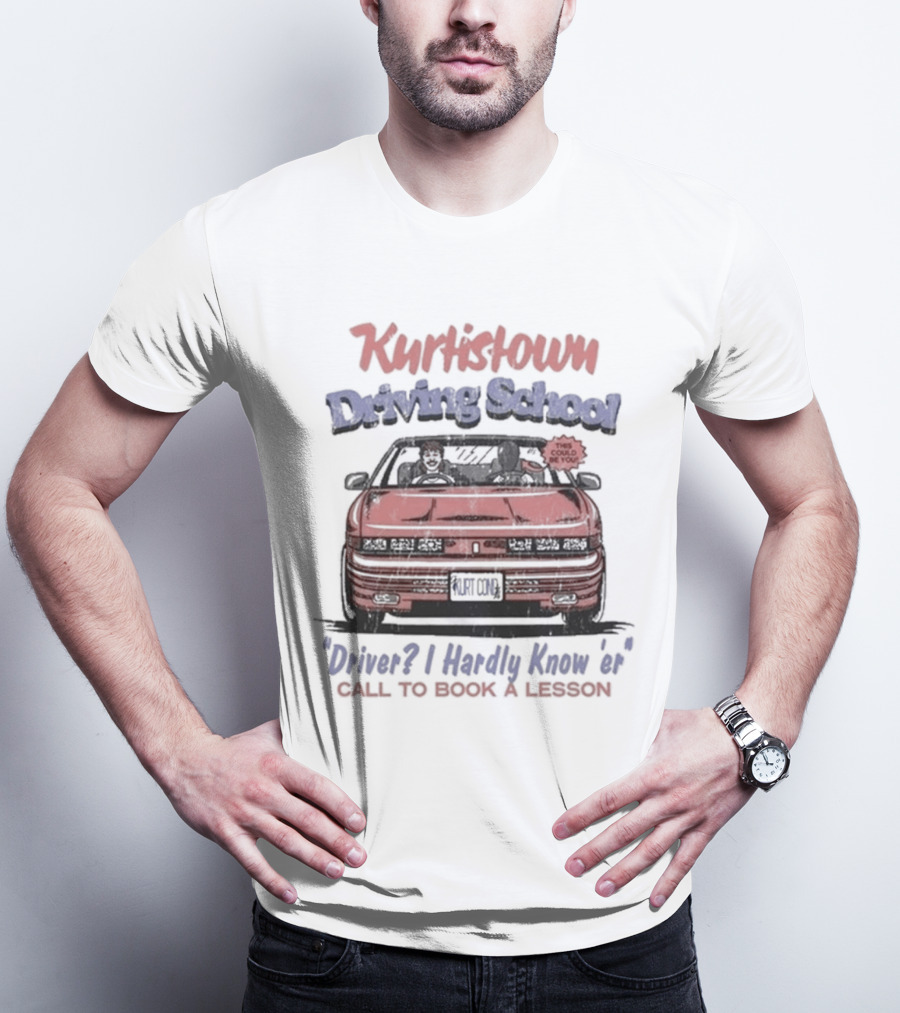 Kurtistown Driving School Driver I Hardly Know Er Call To Book A Lesson T-Shirt