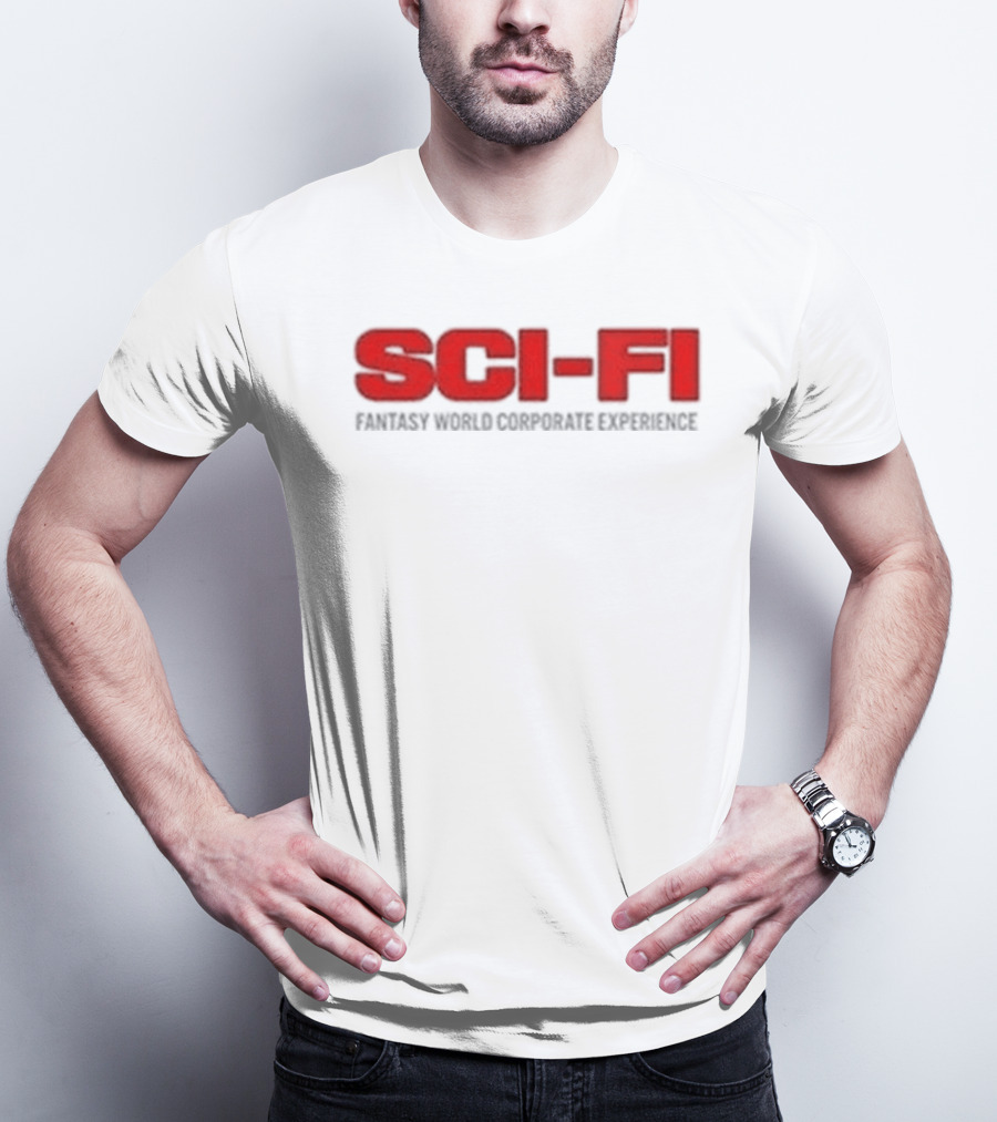 Sci Fi Fantasy World Corporate Experience T-Shirt