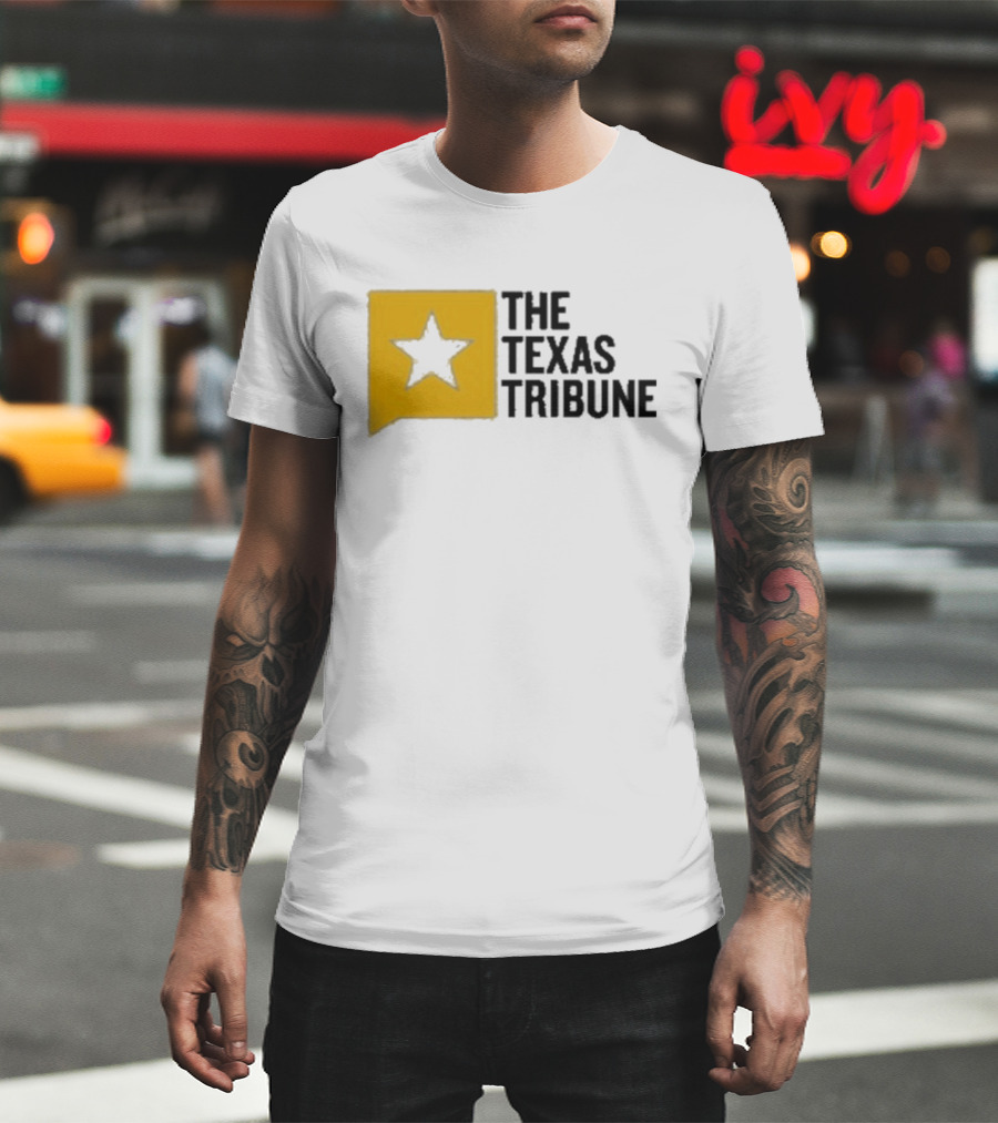 The Texas Tribune Star Athletic Heather T-Shirt