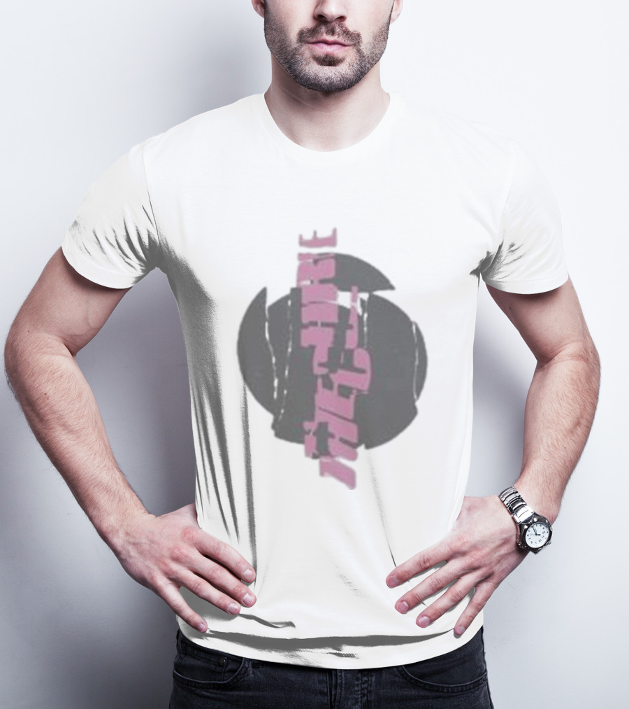 The Cure Vertical Festival Summer 2026 Black And Pink T-Shirt