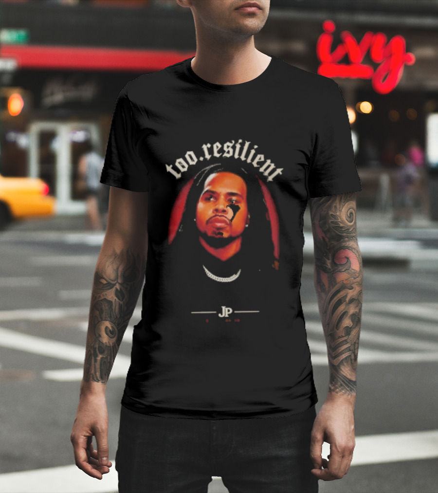 Too Resilient Justin Penn JP Built For This T-Shirt