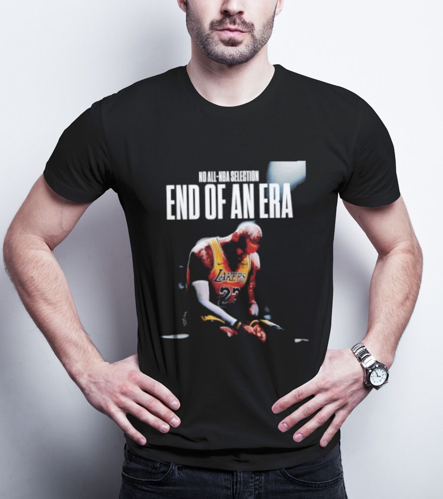 LeBron James End Of An Era NBA Lakers 23 T-Shirt