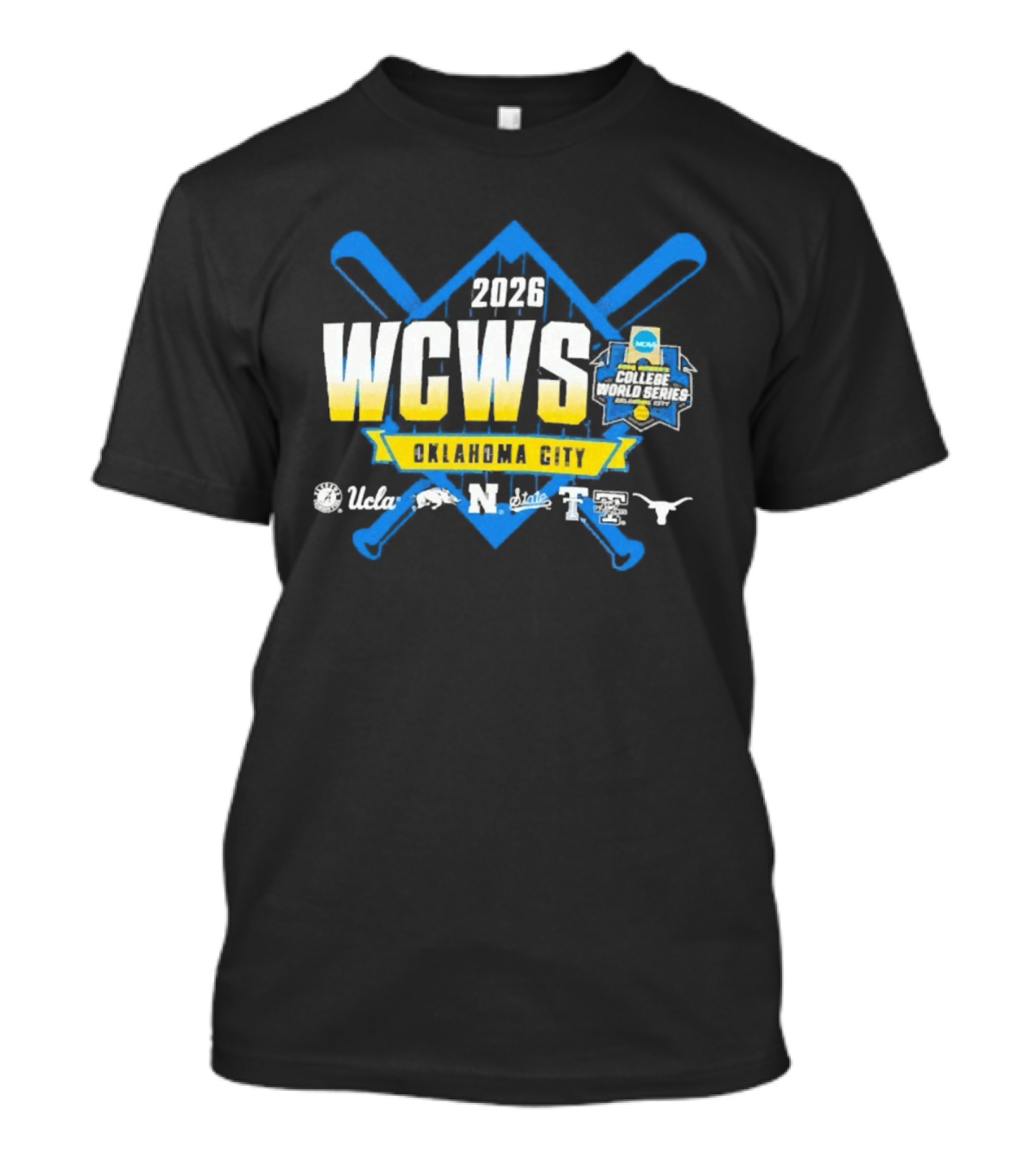 WCWS 2026 Oklahoma City NCAA Women's Softball Oklahoma Longhorns Sooners Gators T-Shirt