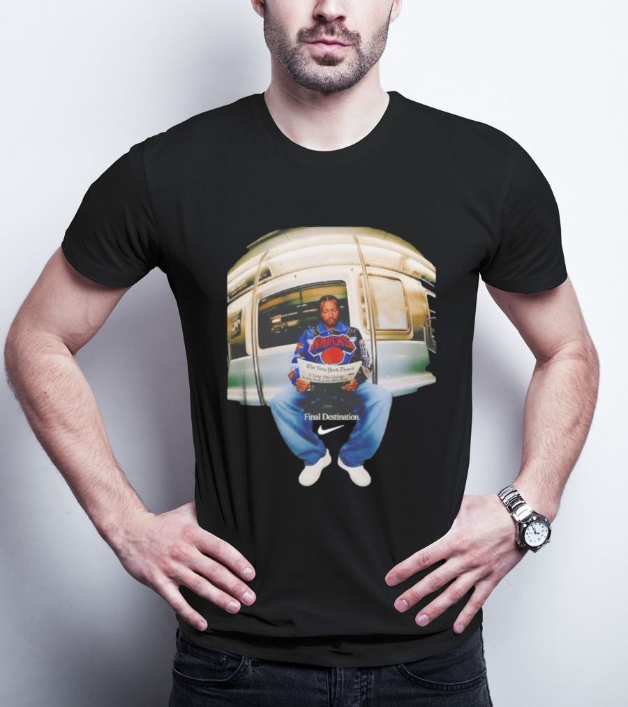Jalen Brunson New York Knicks Final Destination Nike Edition T-Shirt
