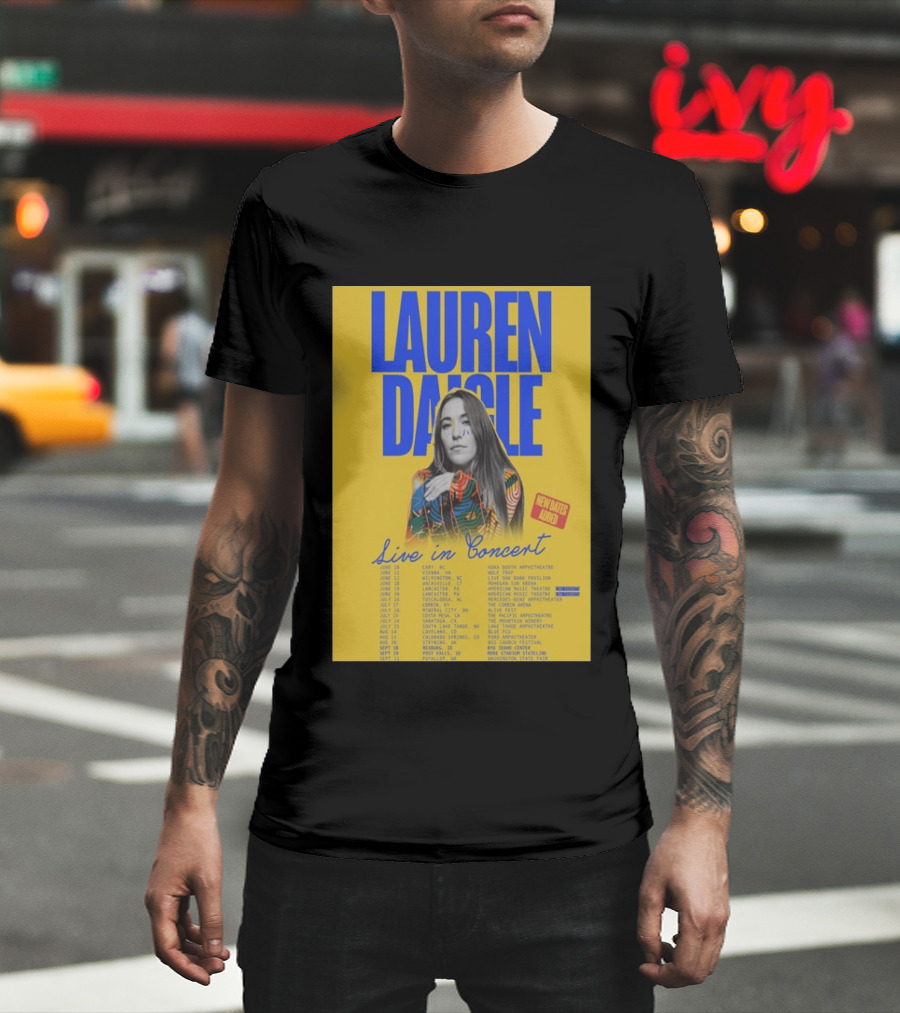 Lauren Daigle Live In Concert Fall Tour 2026 New Dates Added T-Shirt