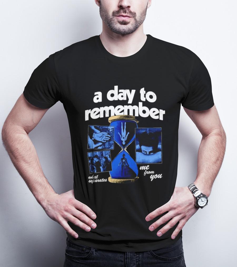 A Day To Remember Hourglass Album Art What Separates Me From You T-Shirt