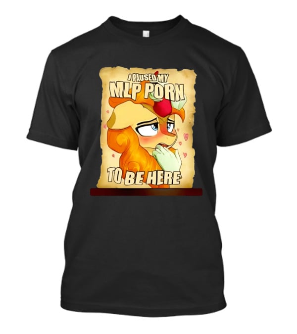 I Paused My MLP Porn To Be Here My Little Pony T-Shirt