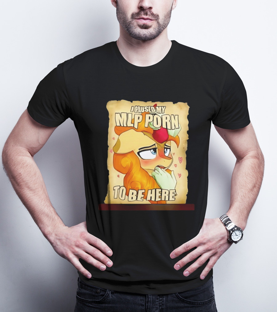 I Paused My MLP Porn To Be Here My Little Pony T-Shirt