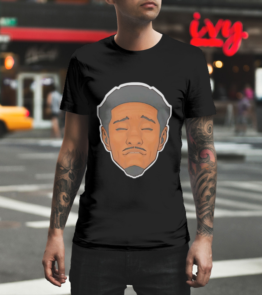 Klay Thompson Eyes Closed NBA Focus T-Shirt