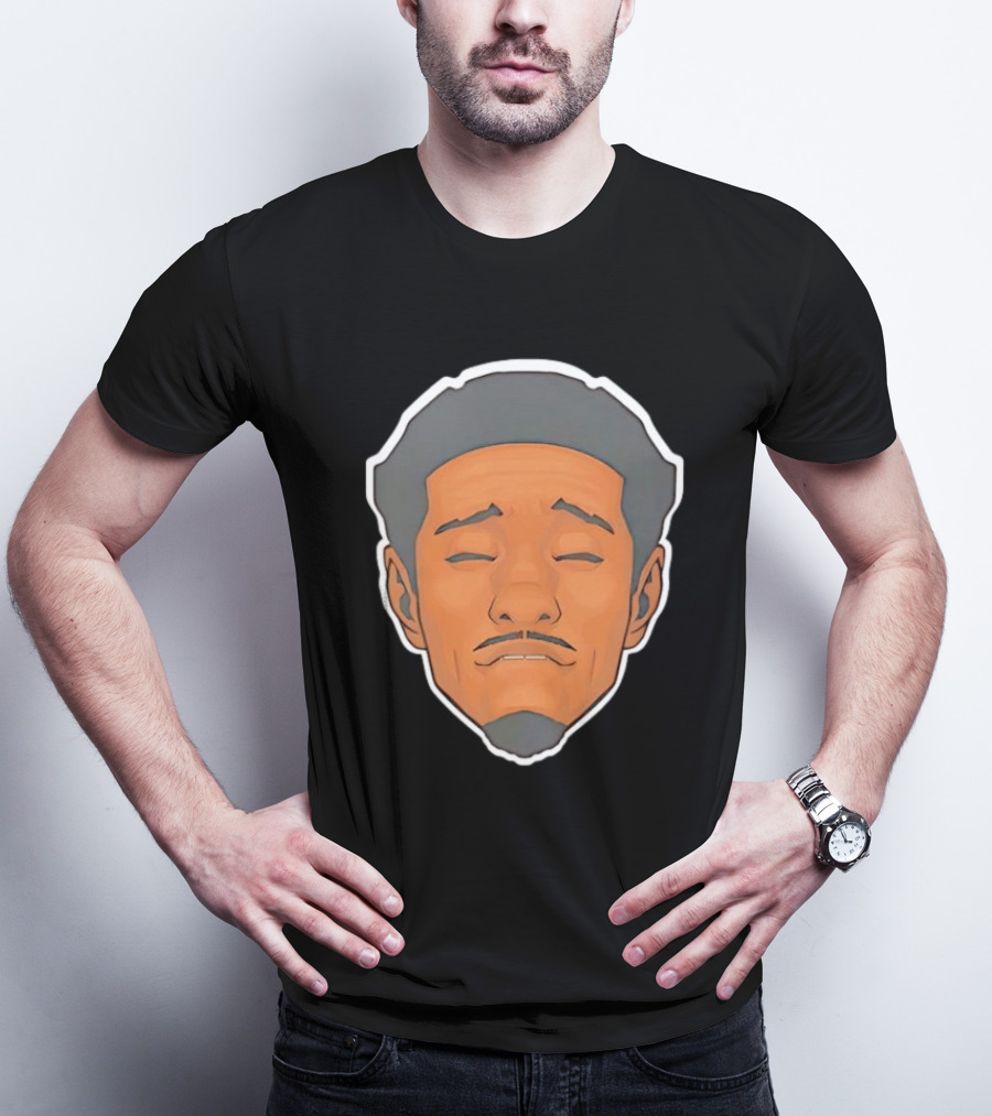 Klay Thompson Eyes Closed NBA Focus T-Shirt