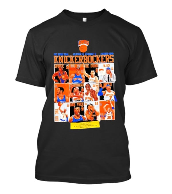 New York Knicks Knickerbockers Basketball Legends Spree Melo Run MSG Series T-Shirt