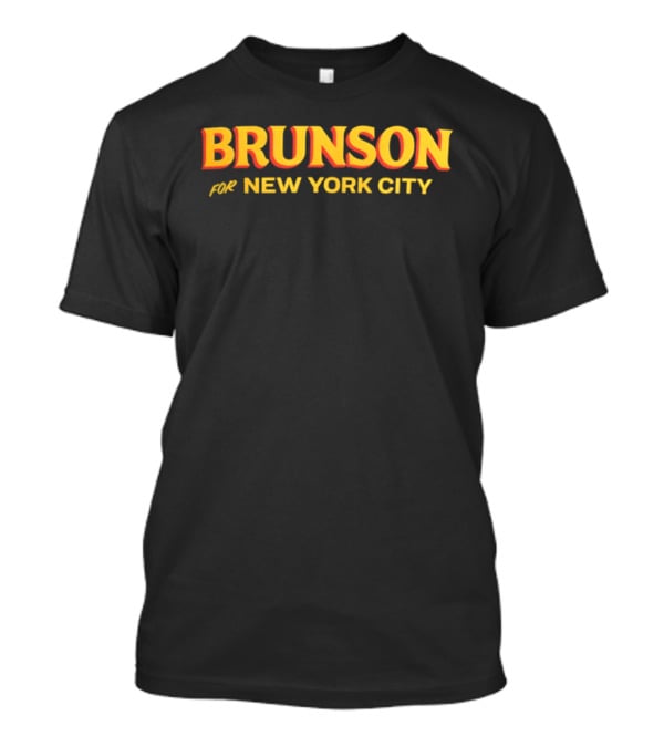 Brunson New York City Knicks Basketball Jalen Zohran T-Shirt