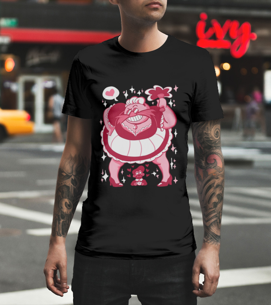 Eggman The Egg Maid Meme Sparkles And Hearts T-Shirt