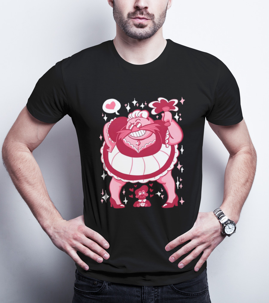 Eggman The Egg Maid Meme Sparkles And Hearts T-Shirt
