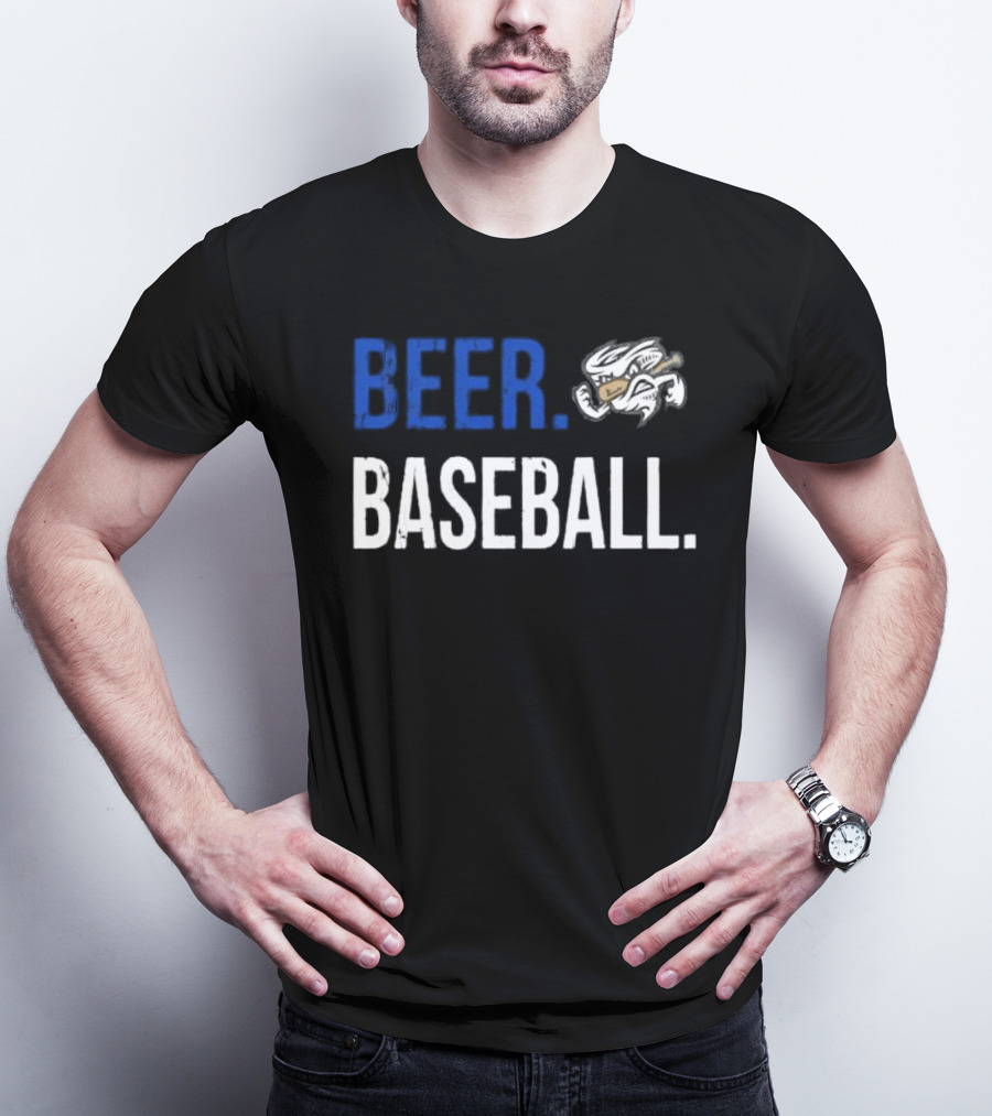 Beer Baseball Omaha Storm Chasers T-Shirt