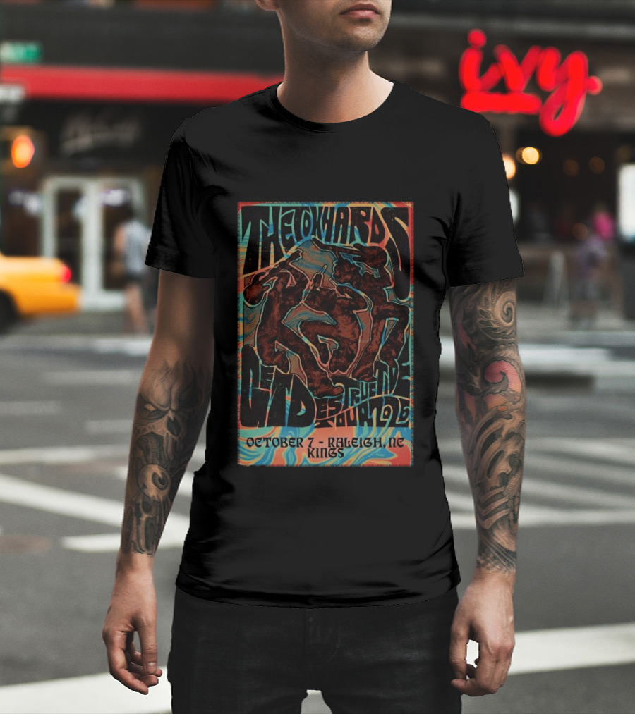 The Toxhards October 7 True Live Tour 2026 Raleigh Nc Kings T-Shirt