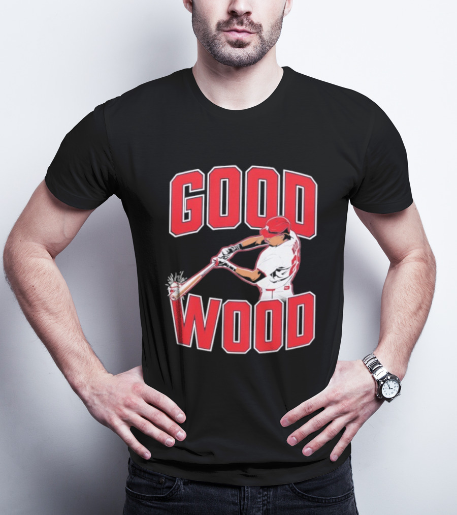 Washington Baseball James Wood Good Wood Slugger Swing T-Shirt
