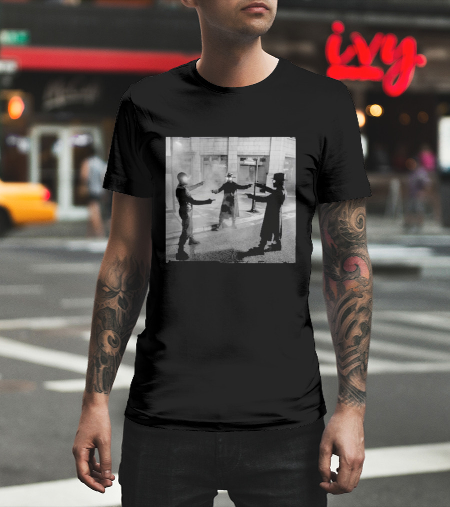 Spider Noir Pointing Meme Classic Scene 2026 T-Shirt