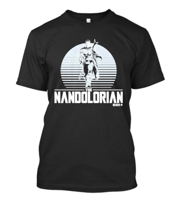 The Nandolorian Fernando Mendoza Mandalorian Parody Star Wars T-Shirt