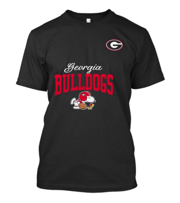 Georgia Bulldogs Snoopy Woodstock Forever Not Just When We Win T-Shirt