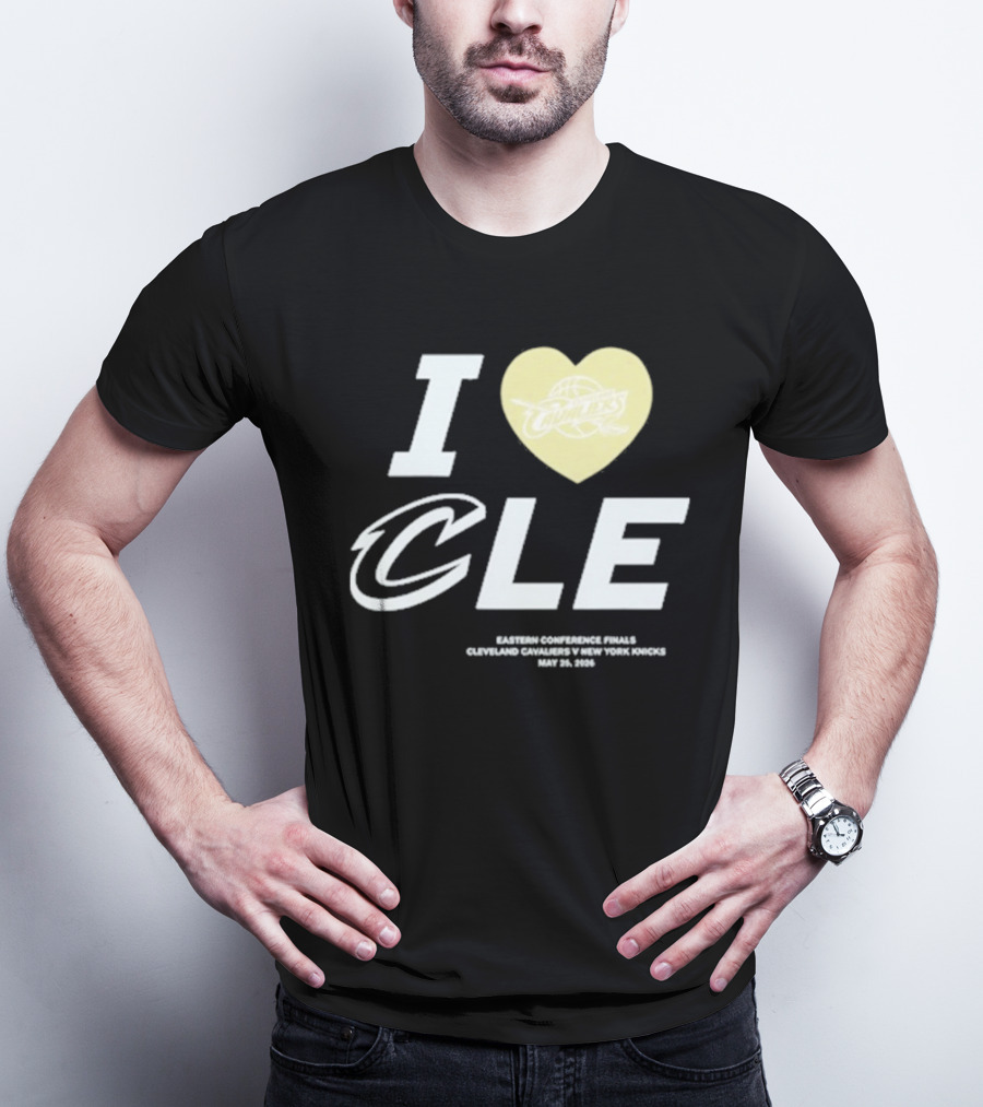 I Love CLE Cleveland Cavaliers Game 4 2026 T-Shirt