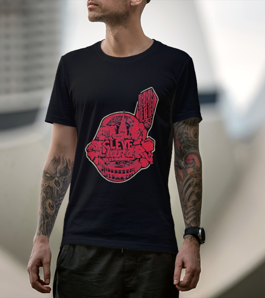 Cleveland Guardians 1948 Terminal Tower Progressive Field CLEVEland T-Shirt