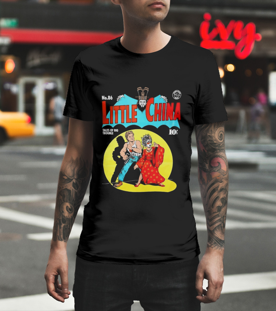 No 86 Little China Jack Burton Gracie Law David Lo Pan Tales Of Big Trouble T-Shirt