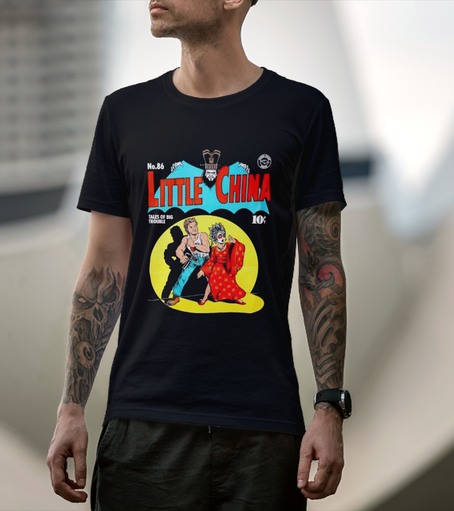 No 86 Little China Jack Burton Gracie Law David Lo Pan Tales Of Big Trouble T-Shirt