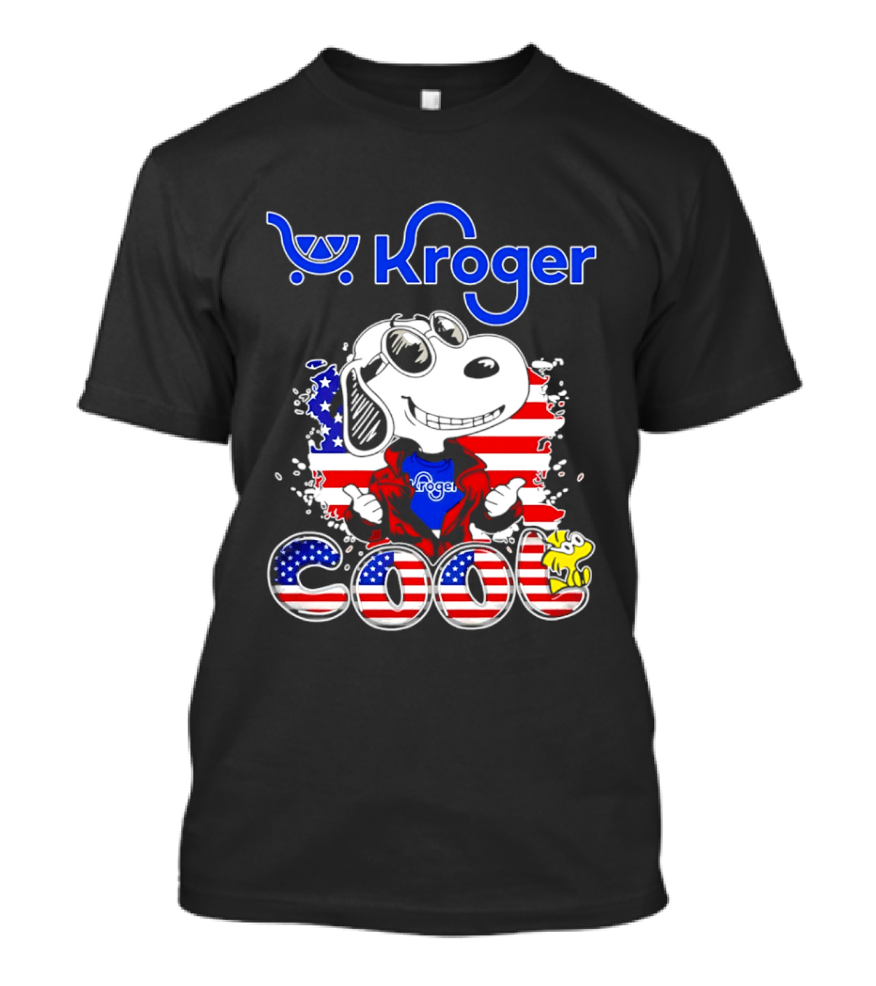 Kroger Snoopy USA Cool 250th Celebration T-Shirt