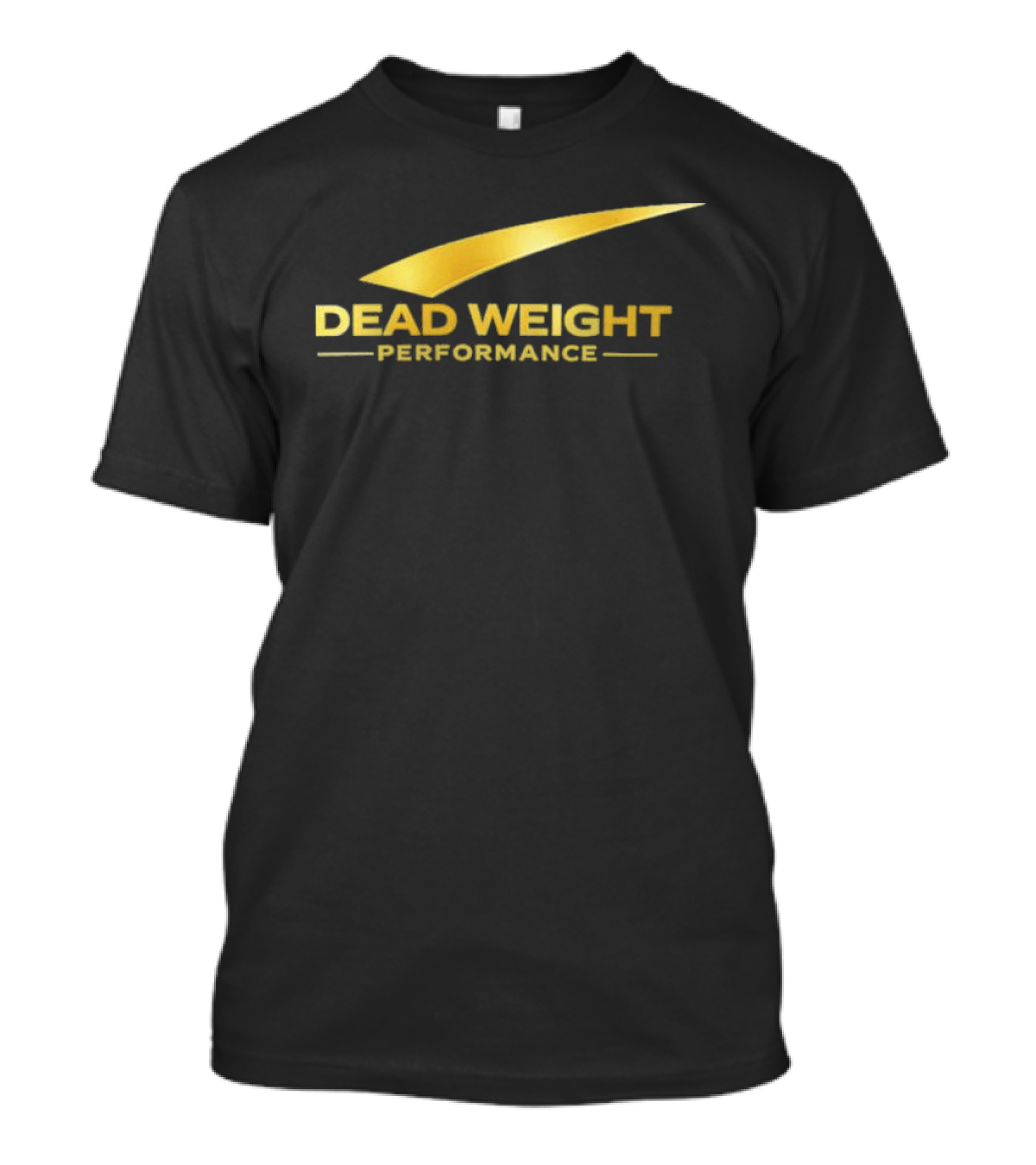 Dead Weight Performance Original Gold Swoosh T-Shirt