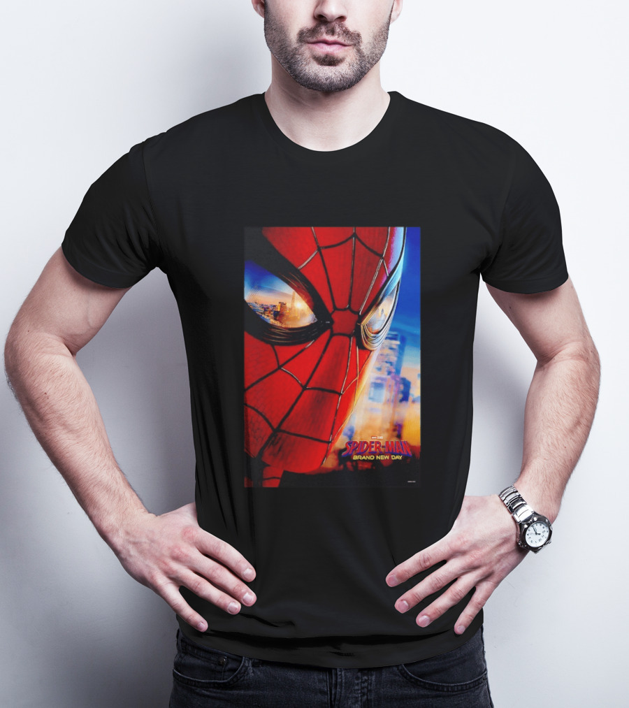 Spider Man Marvel Brand New Day Mask Studios T-Shirt