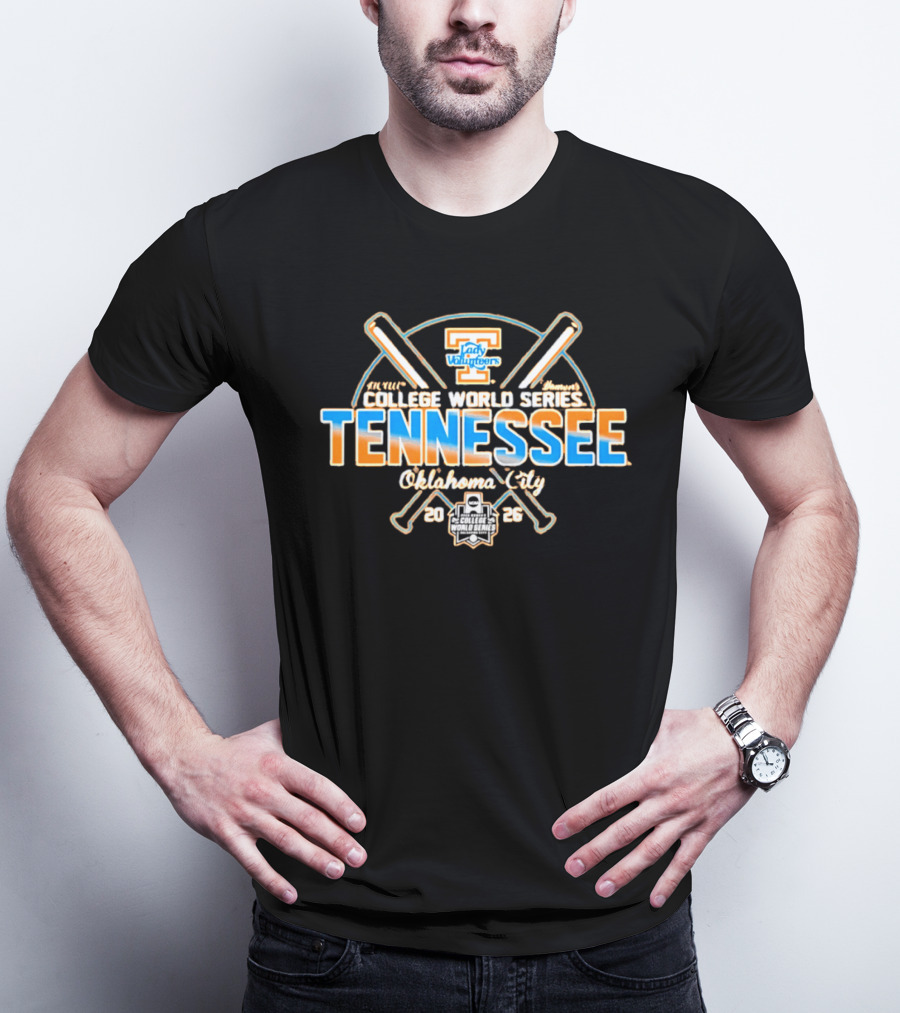 Tennessee Lady Volunteers Softball 2026 College World Series Oklahoma City T-Shirt
