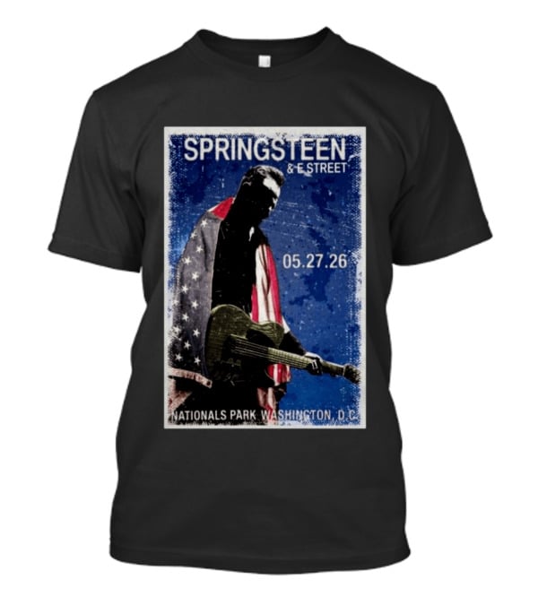 SPRINGSTEEN & E STREET Nationals Park Washington D.C. 05.27.26 T-Shirt