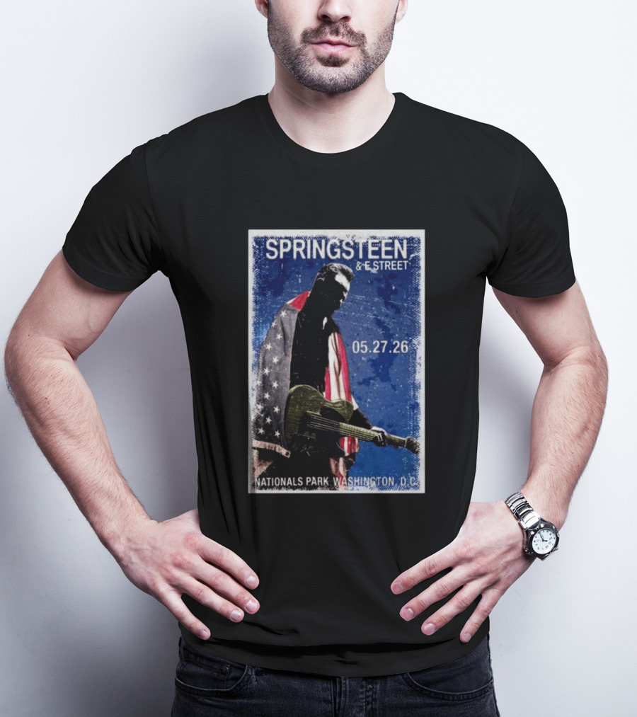 SPRINGSTEEN & E STREET Nationals Park Washington D.C. 05.27.26 T-Shirt