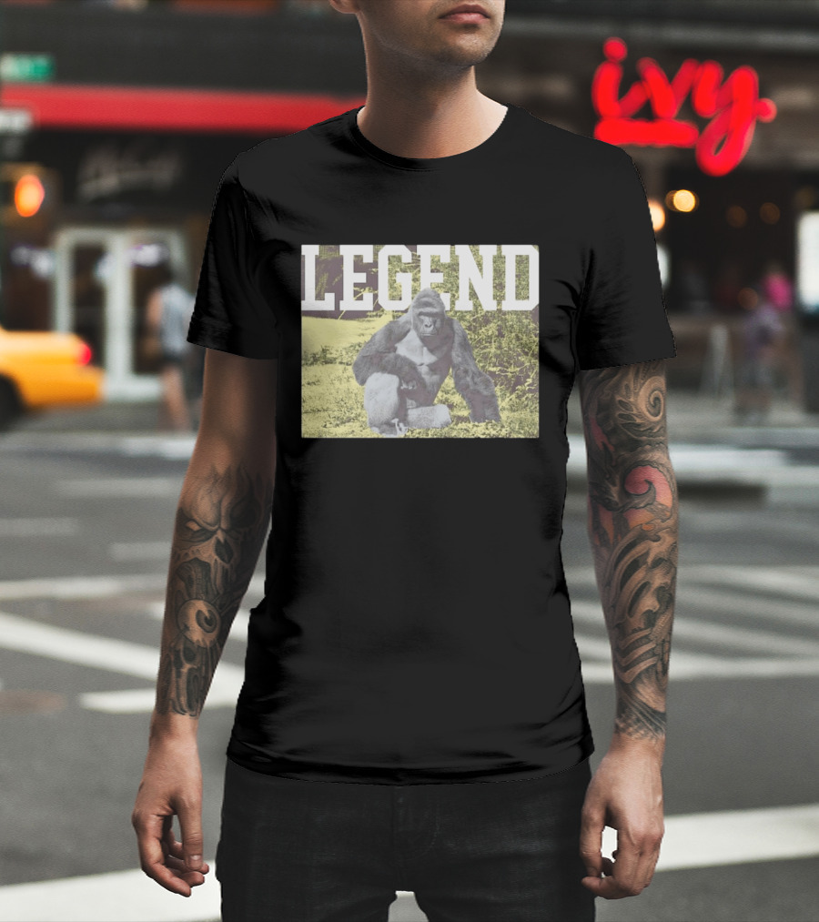 Legend Gorilla Wild Animals T-Shirt