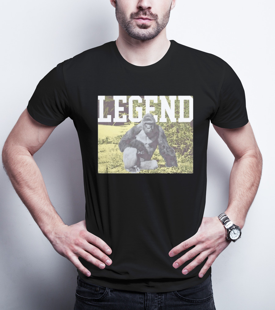 Legend Gorilla Wild Animals T-Shirt