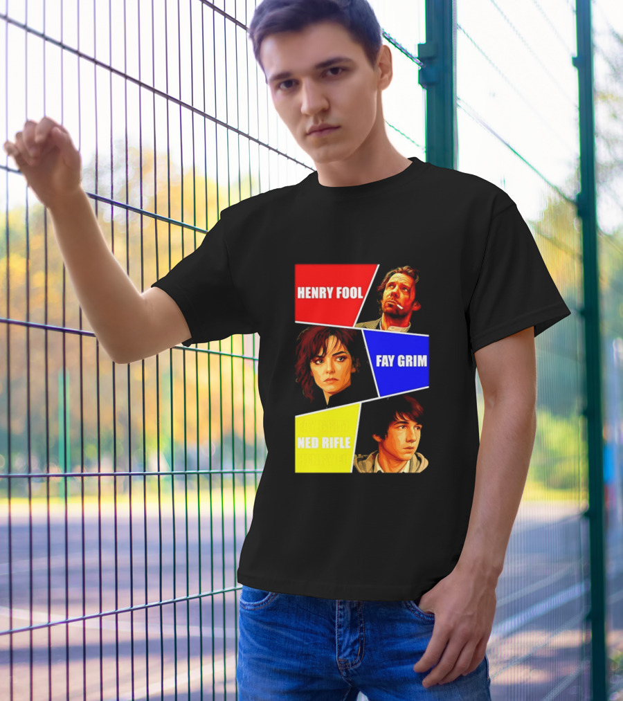 Henry Fool Fay Grim Ned Rifle Trilogy Hal Hartley Series T-Shirt