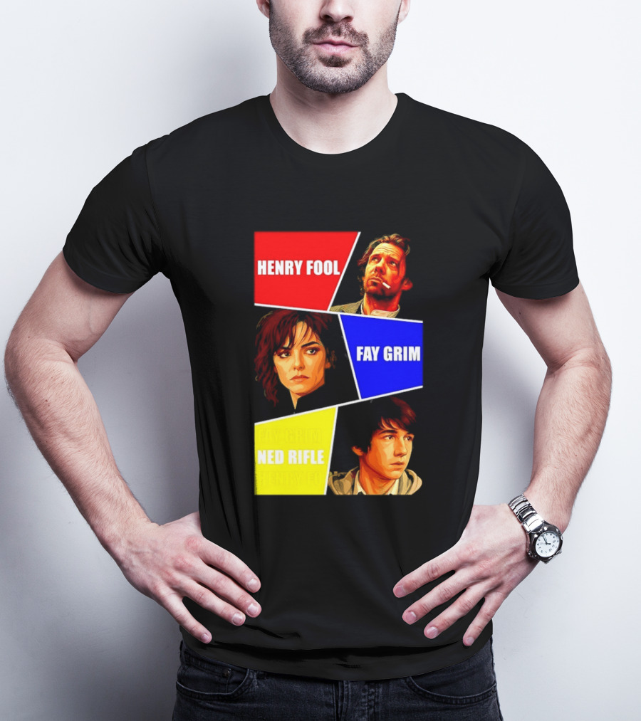Henry Fool Fay Grim Ned Rifle Trilogy Hal Hartley Series T-Shirt