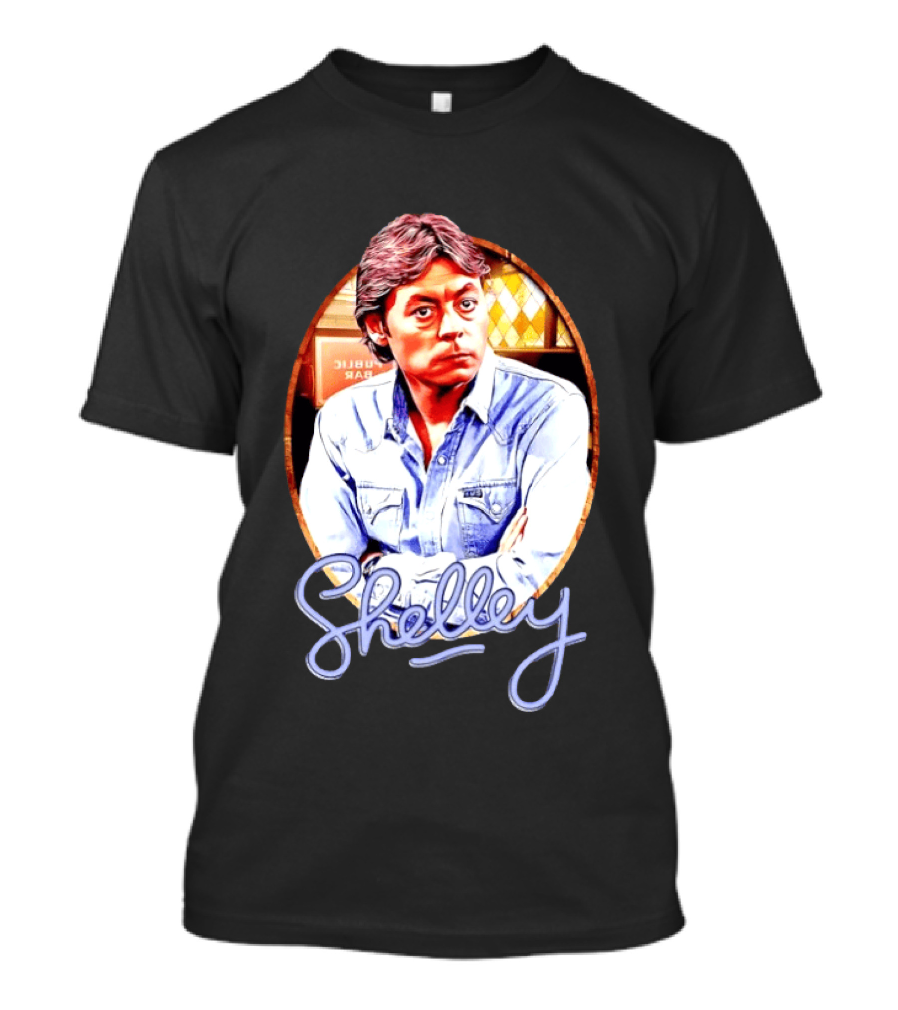 Hywel Bennett James Shelley British Sitcom T-Shirt