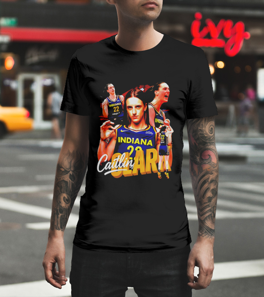 Indiana Fever Caitlin Clark 22 Jersey T-Shirt