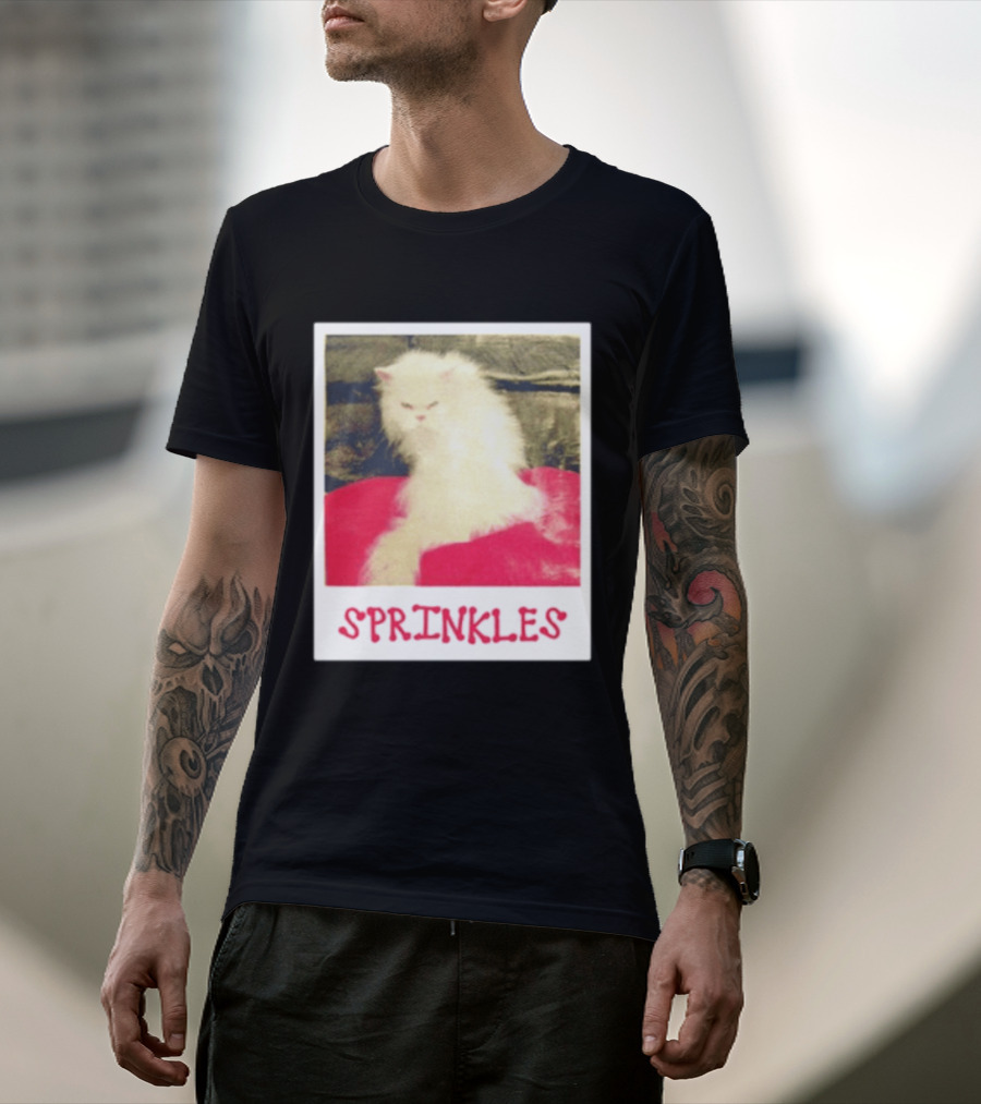 Sprinkles Polaroid Cat T-Shirt