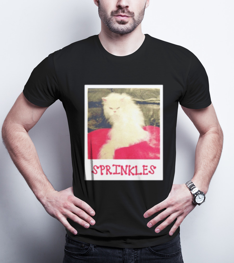 Sprinkles Polaroid Cat T-Shirt