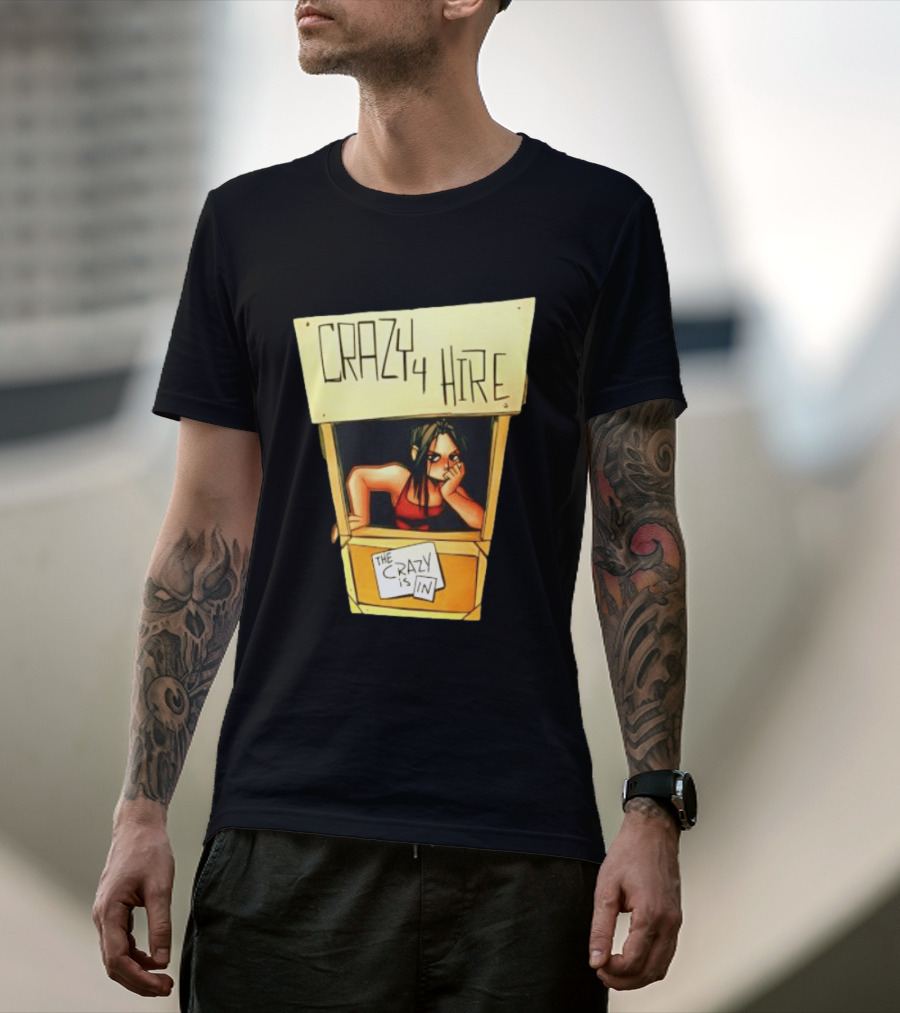 Nemi Montoya Crazy 4 Hire Comic Strip The Crazy Is T-Shirt