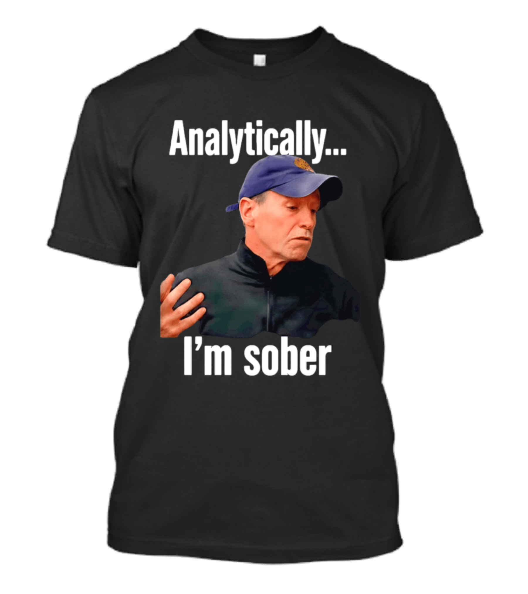 New York Knicks Analytically I'm Sober T-Shirt